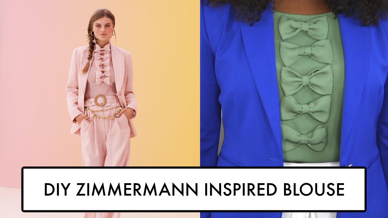 Get The Look: Zimmerman Inspired Blouse - YouTube