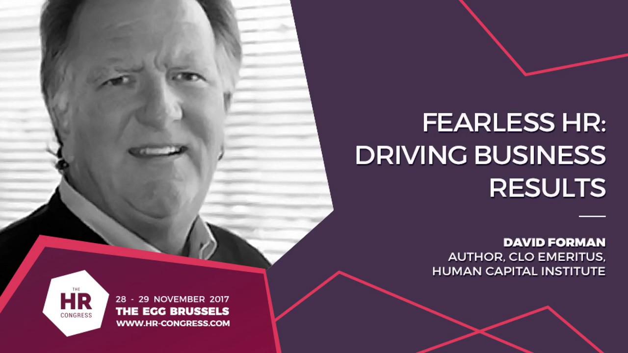 David Forman - Fearless HR: Driving Business Results - YouTube
