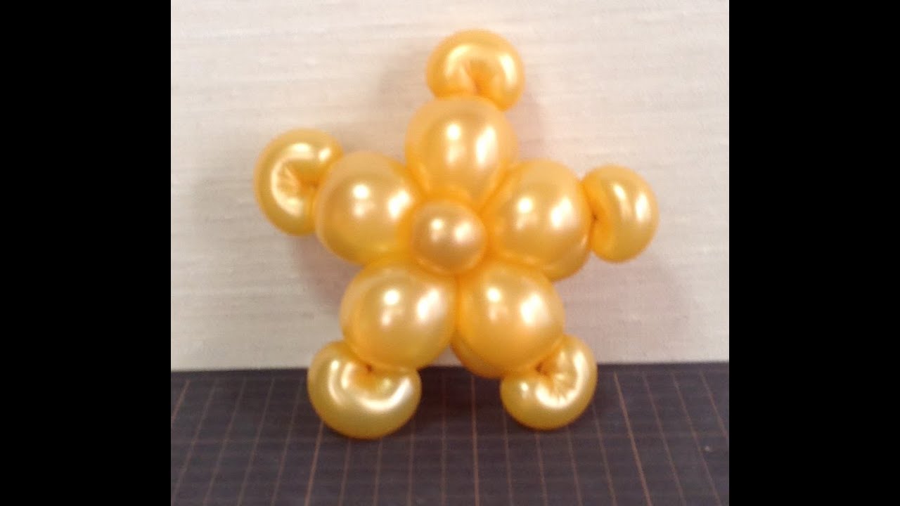 #0541 星 a balloon star - YouTube