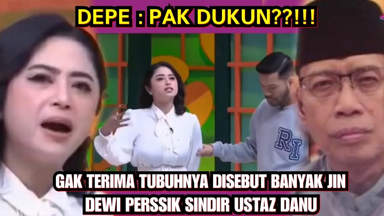 Disebut Tubuhnya BERSARANG JIN! Dewi Perssik SlNDlR Ustaz Danu.. - YouTube
