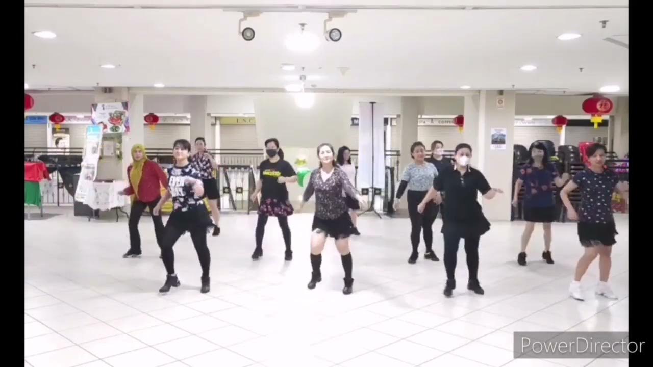 Flowers Line Dance - Demo By D'Sisters & Friends LDG @SallyHungDance #linedance #linedancelover ...