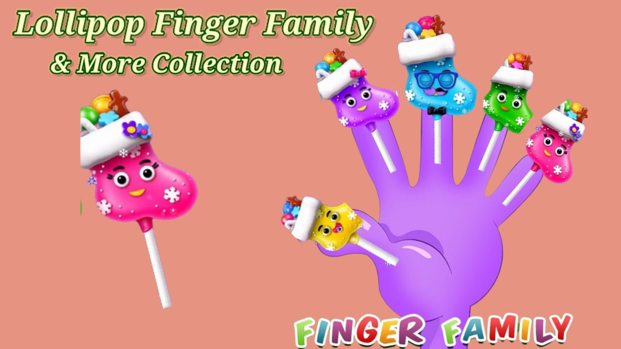Lollipop Finger Family Collection | Lollipop Finger Family Songs | Top ...
