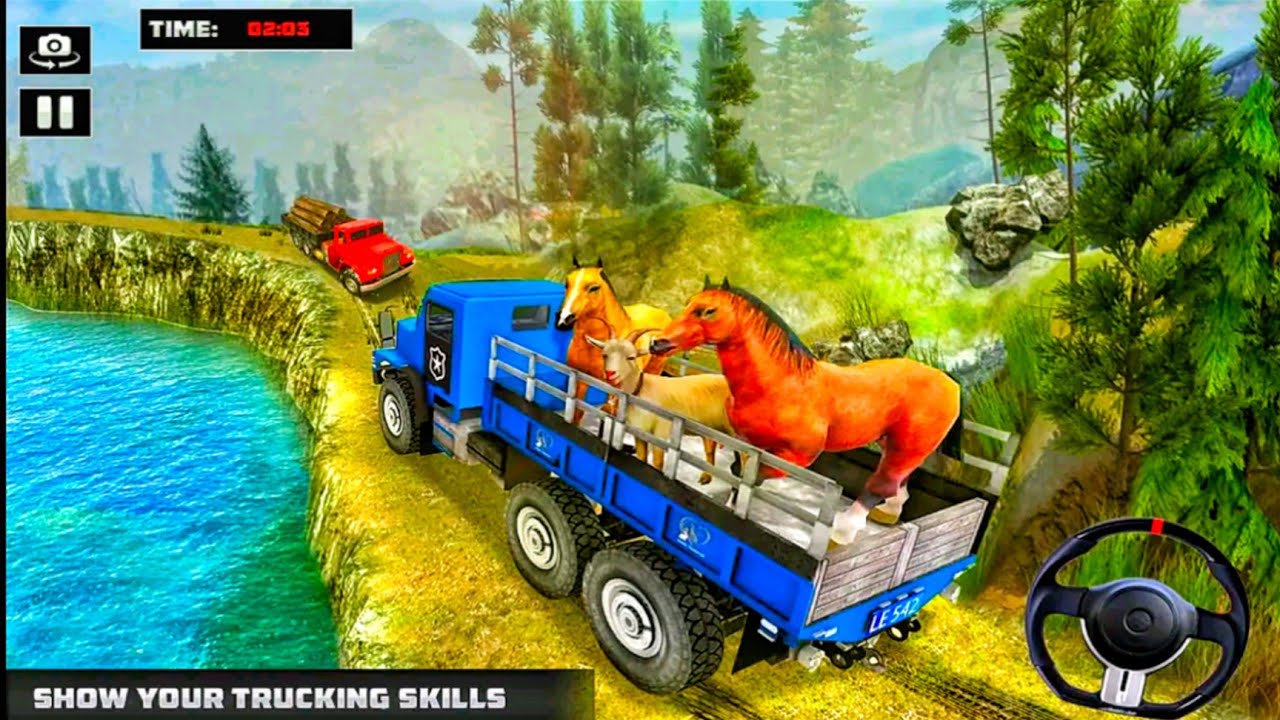 Animal Truck Simulator Game 3D _ Animal Transport Truck Game _ Android ...