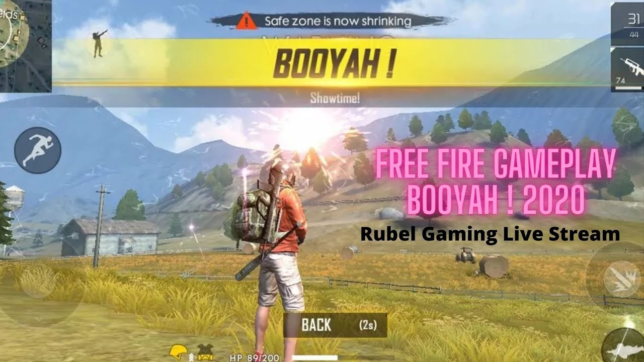 Free Fire Gameplay Booyah ! 2020 BD Game Video #Ranking Player - YouTube