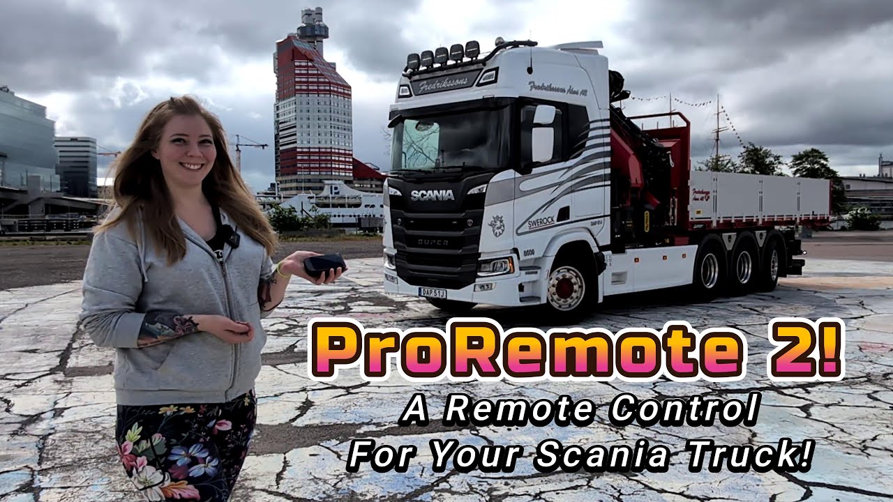 ProRemote2 - A Remote Control for Your Scania Truck! - YouTube