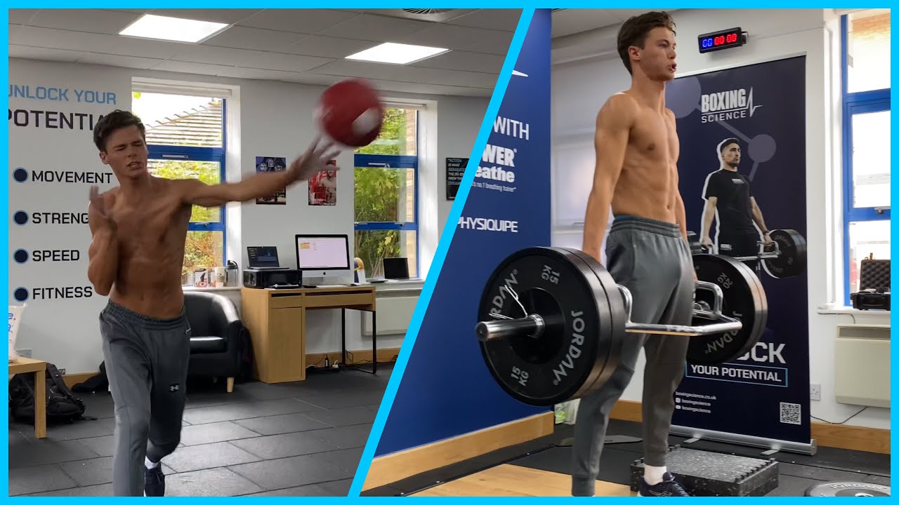 Speed and Power Workout for Boxing | Hopey Price - YouTube