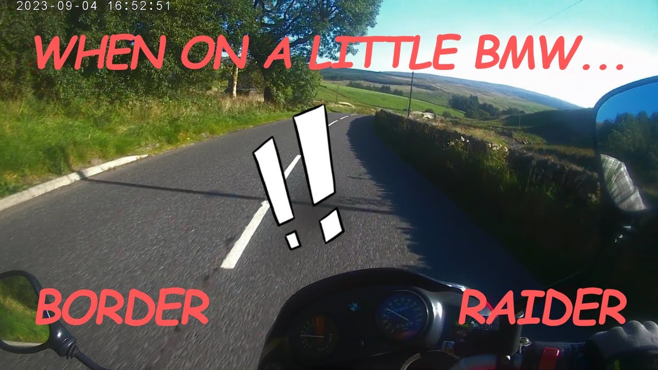 When on a little BMW...Border Raider! - YouTube
