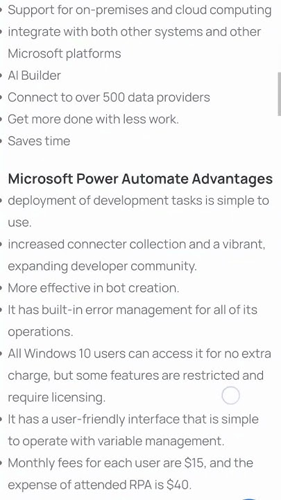 Microsoft Power Automate Vs UiPath Comparison. - YouTube