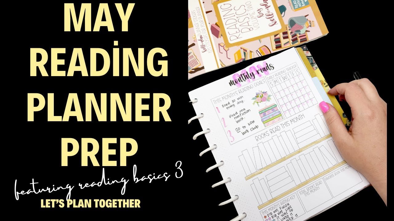 Plan with Me- May Reading Planner Prep - YouTube