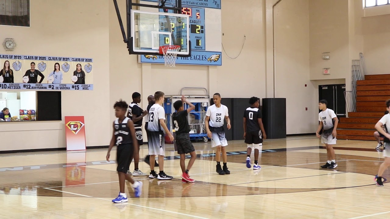 MVI 2922 DNA MIDDLE SCHOOL vs DELRAY BLAZERS/ DUNK LEAGUE 2019-20.. PT ...