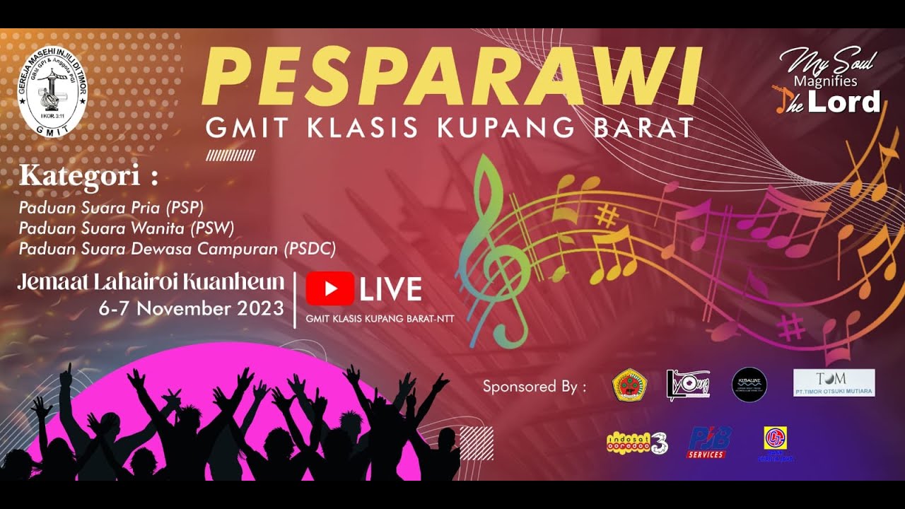 IBADAH PESPARAWI - PADUAN SUARA PRIA , PADUAN SUARA WANITA, PADUAN ...