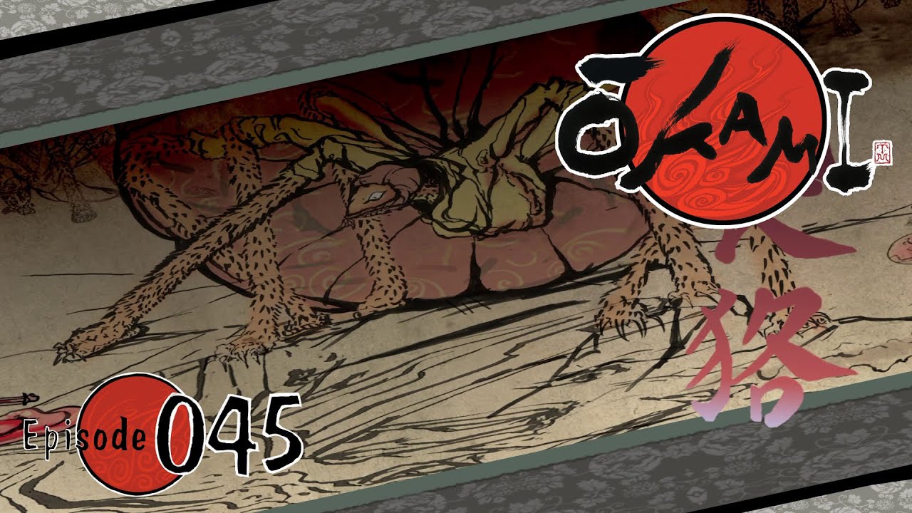 Okami HD - Part 045 - Exploring Ryoshima coast, battling another spider ...