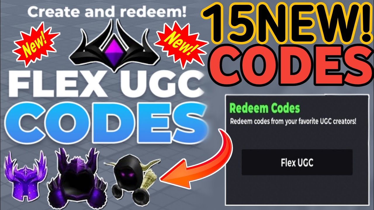 ⚠️ NEW ⚠️ ALL WORKING CODES For Flex UGC November 2025 - Roblox Flex UGC CODES 2025 - FLEX UGC ...