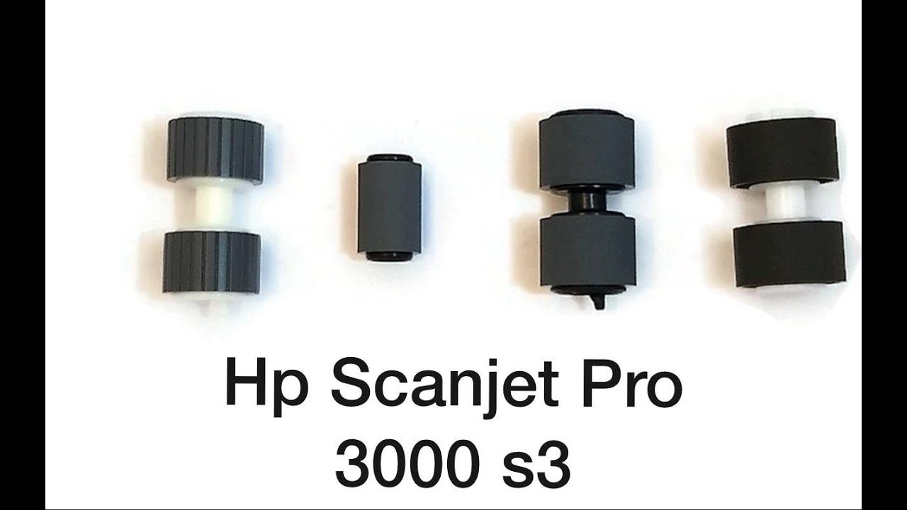 HP SCANJET PRO 3000 s3 5000 s2 L2755-60001 Pickup Roller SET - YouTube