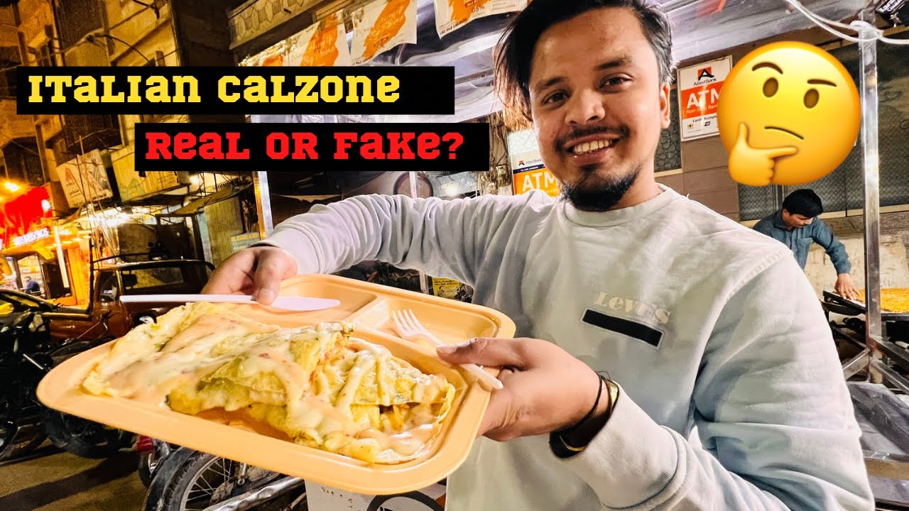Newly Introduced Italian Calzone - Hussainabad Food Street - Full ...