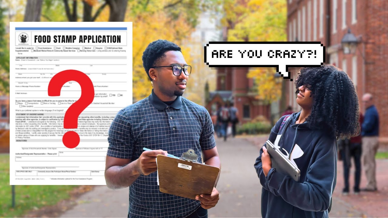Are College Students This Broke?! Trolling Students with Food Stamp ...