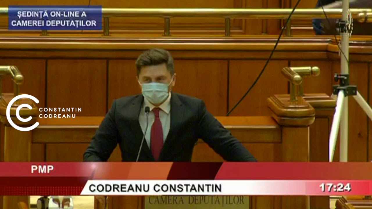 VIDEO: Deputat Constantin Codreanu la tribuna Camerei Deputaților despre Grupul Ilașcu. - YouTube