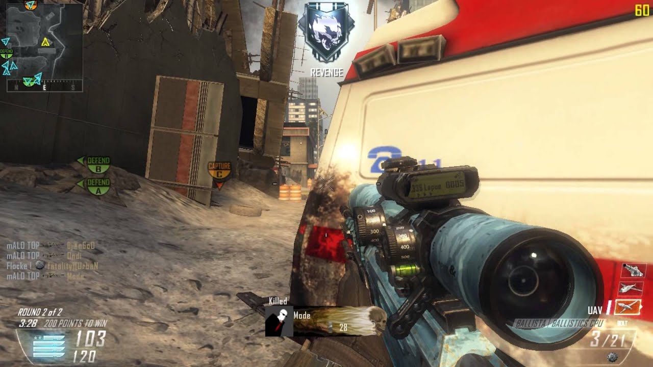 [COD BO2] fast 5 man scope - YouTube