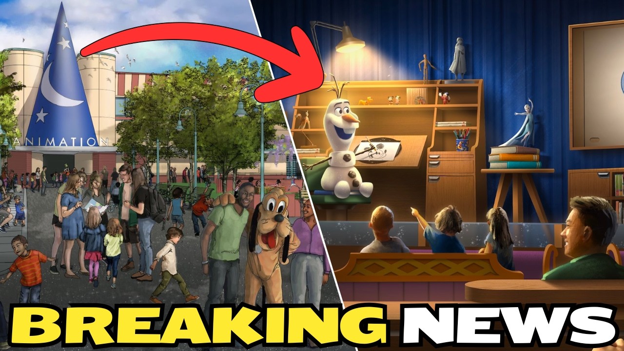 HUGE Disney Animation Update at Hollywood Studios | Everything YOU Need ...