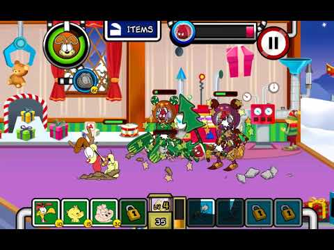GARFIELD DEFENSE 2 : XMAS TOWN (ODIE HERO) CAPITULO 68 (7_8) - YouTube