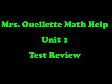 Math 3 Unit 1 Test Review Functions and their Inverses - YouTube