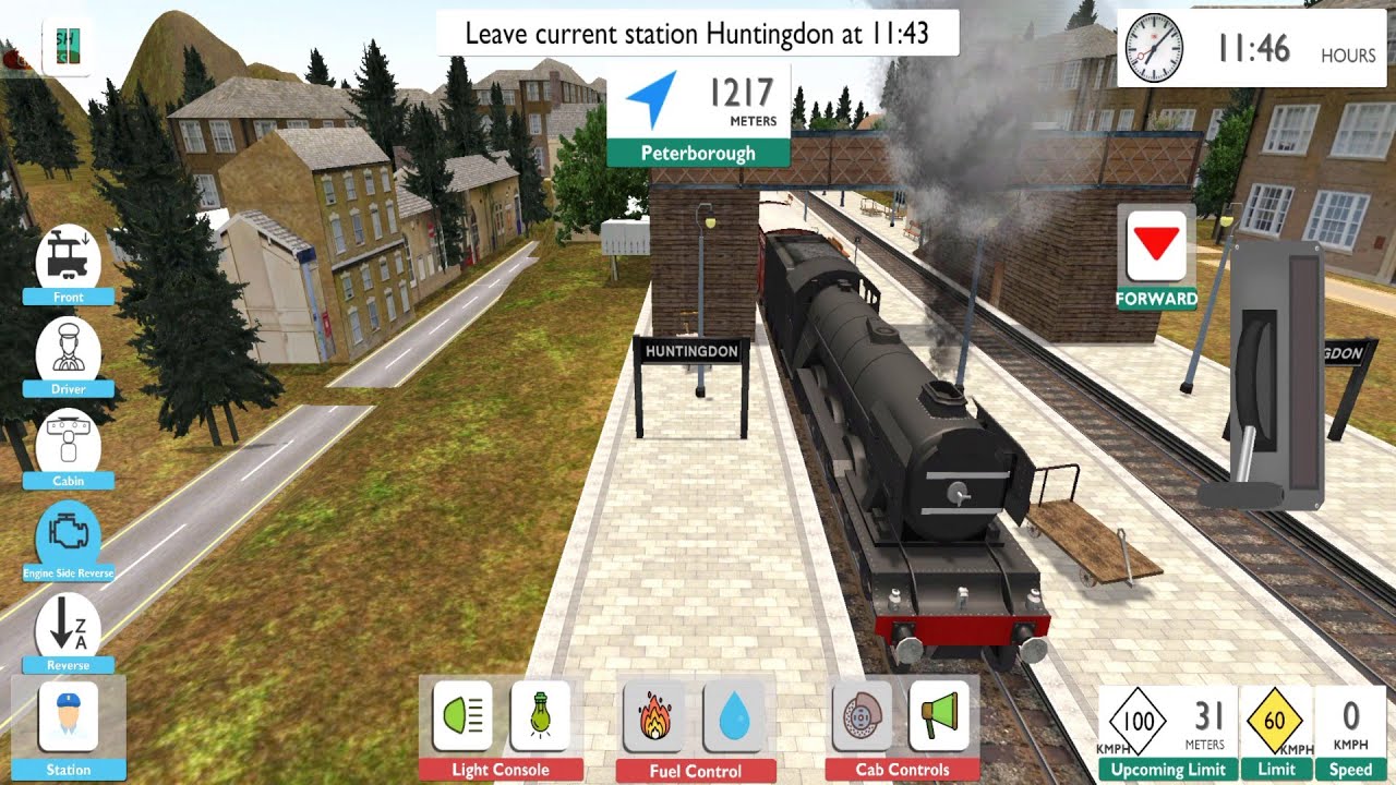 Goods Train Driving in Classic Train Simulator Android Gameplay Video ...