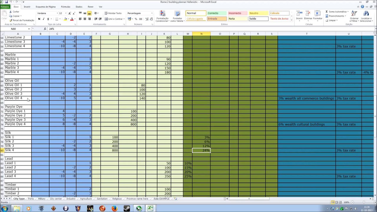 Rome 2 Total War Building planner for all factions! - YouTube