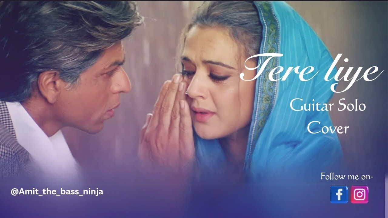 Tere Liye Song | Veer-Zaara | Shah Rukh Khan, Preity Zinta, Lata ...
