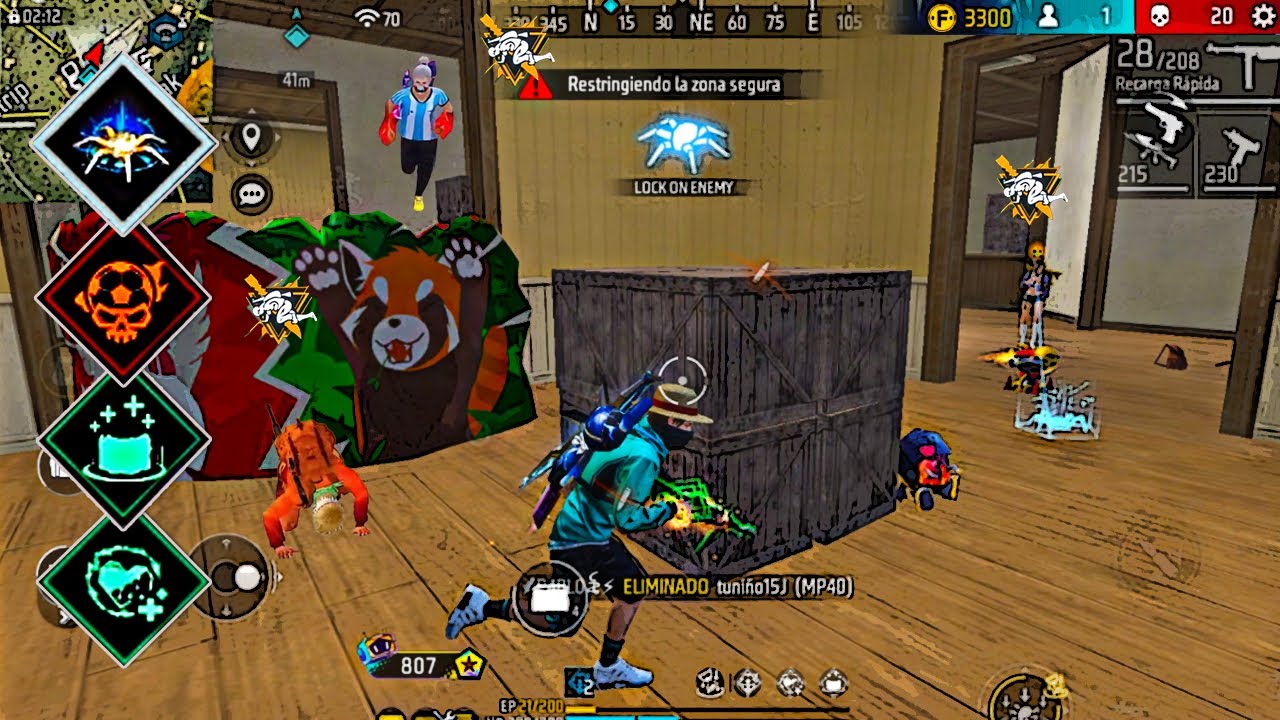 COMBO DE HABILIDADES DE WASSANNA FF SOLO VS SQUAD HIGHLIGHTS #41😱 # ...