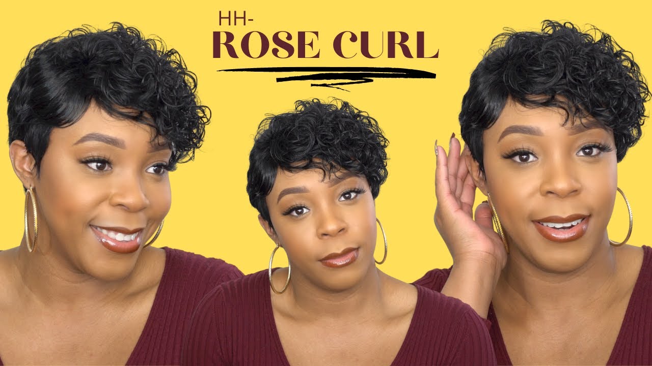 Outre 100% Human Hair Premium Duby Clipper Cut Wig - HH ROSE CURL ...