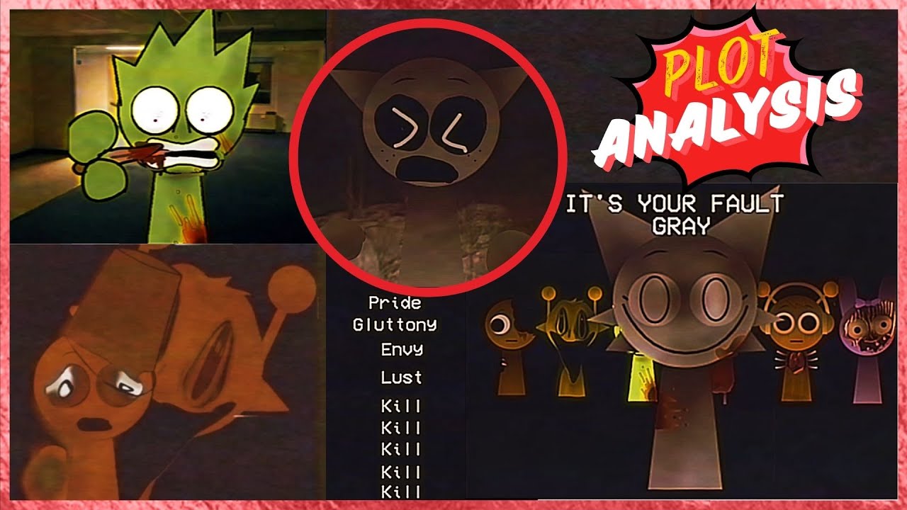 Sprunki Plot Analysis: Is It All GRAY’s Fault? | Analog Horror - YouTube