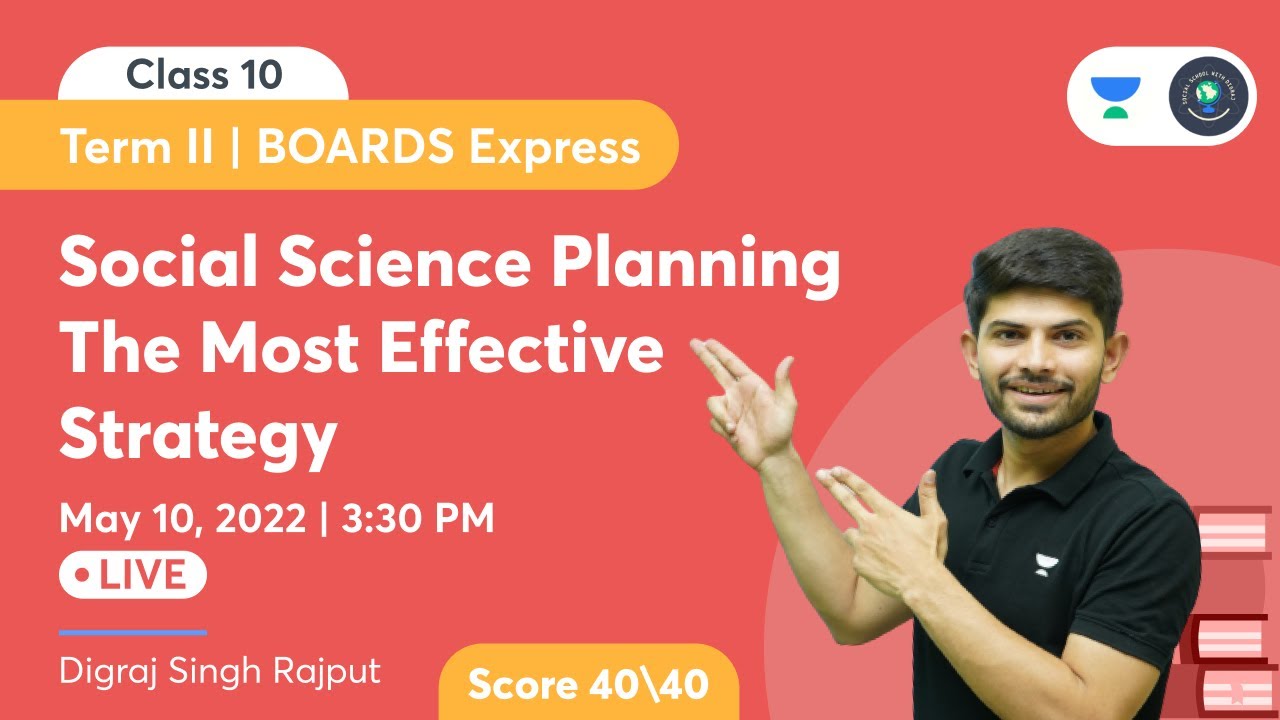 Social Science Planning | The Most Effective Strategy | CBSE Class 10 ...