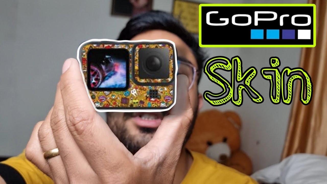 How to apply GoPro Hero 10 protection glass and Skin / tempered glass ...