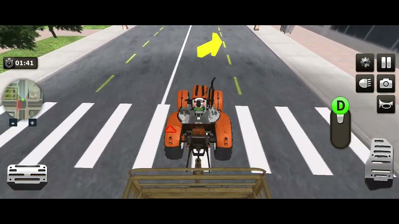 eppidode 4 of real tractor pulling simulator game play - YouTube