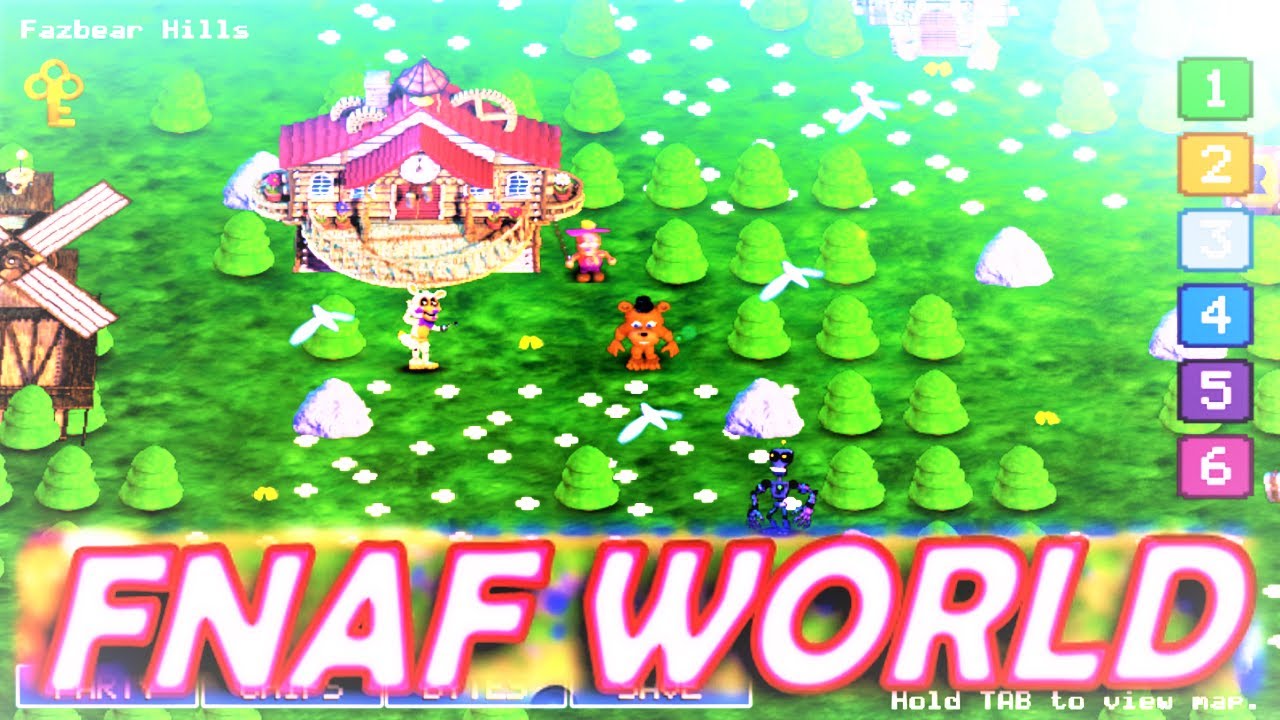 A GLEAMING TROPHY | FNaF World #7 - YouTube
