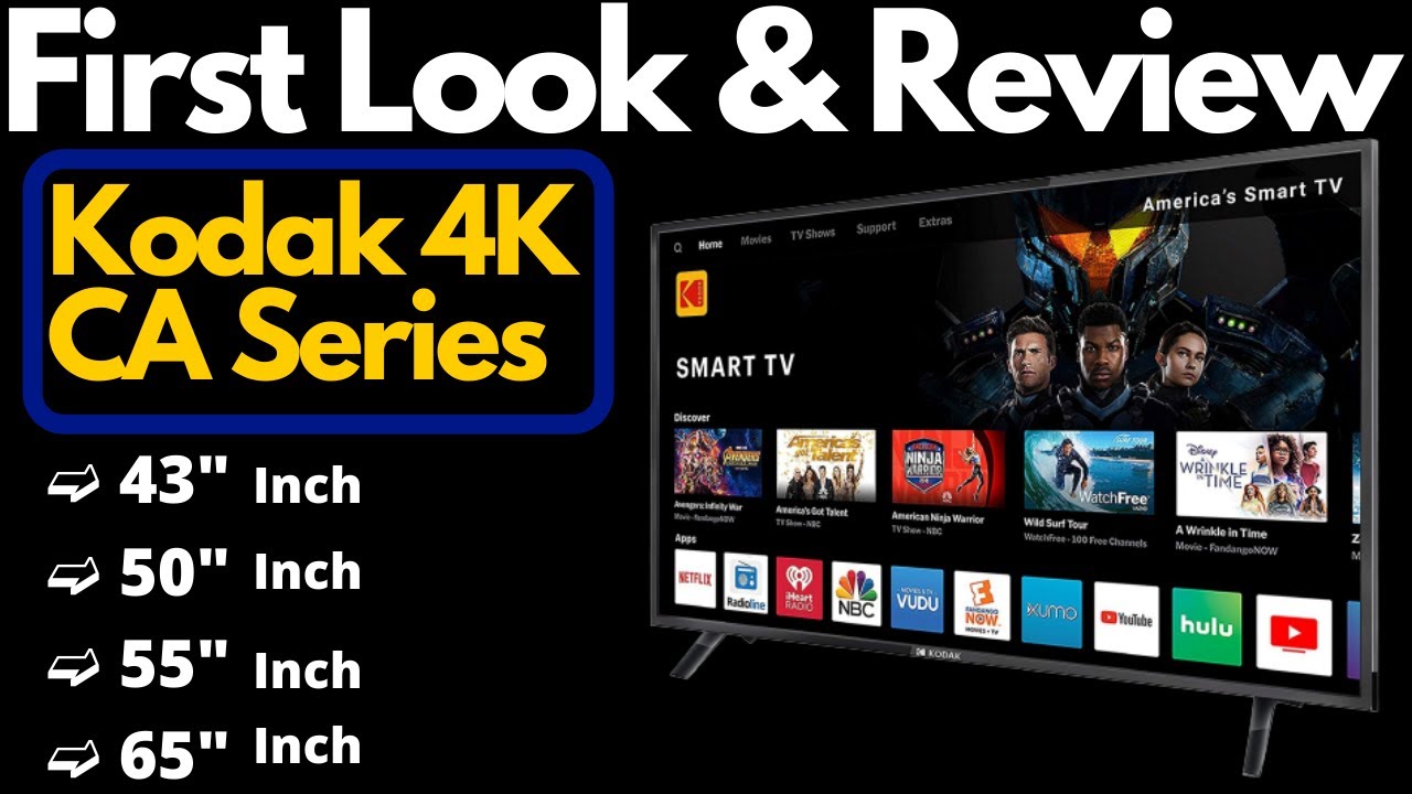 Kodak CA 4K Smart TV Series First Look Review Specifications Price kodak-ca-4k-smart-tv-series-first-look-review-specifications-price