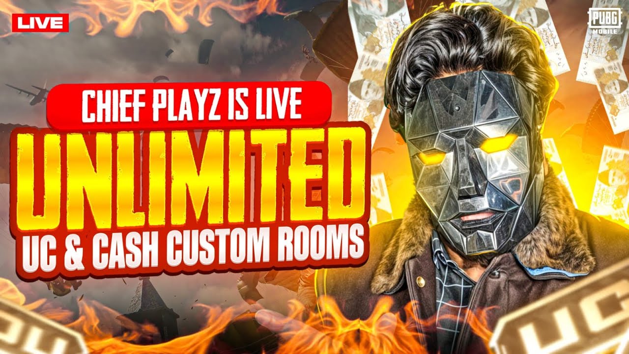 UNLIMITED CASH & UC CUSTOM ROOMS CHIEF PLAYZ IS LIVE - YouTube
