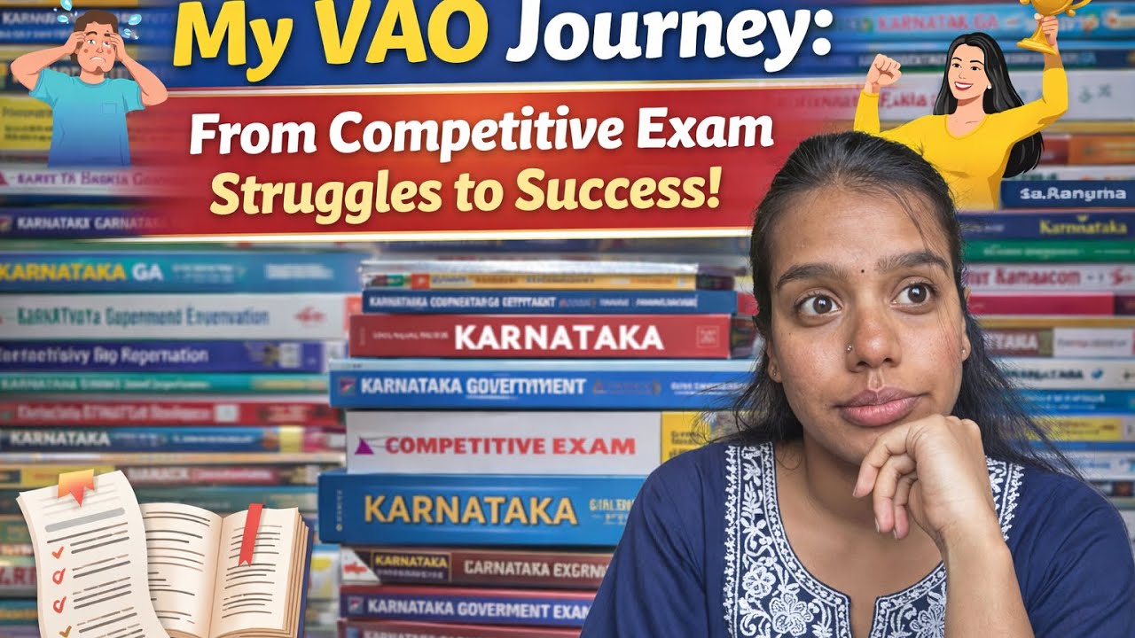 “My VAO Journey: From Competitive Exam Struggles to Success!” - YouTube