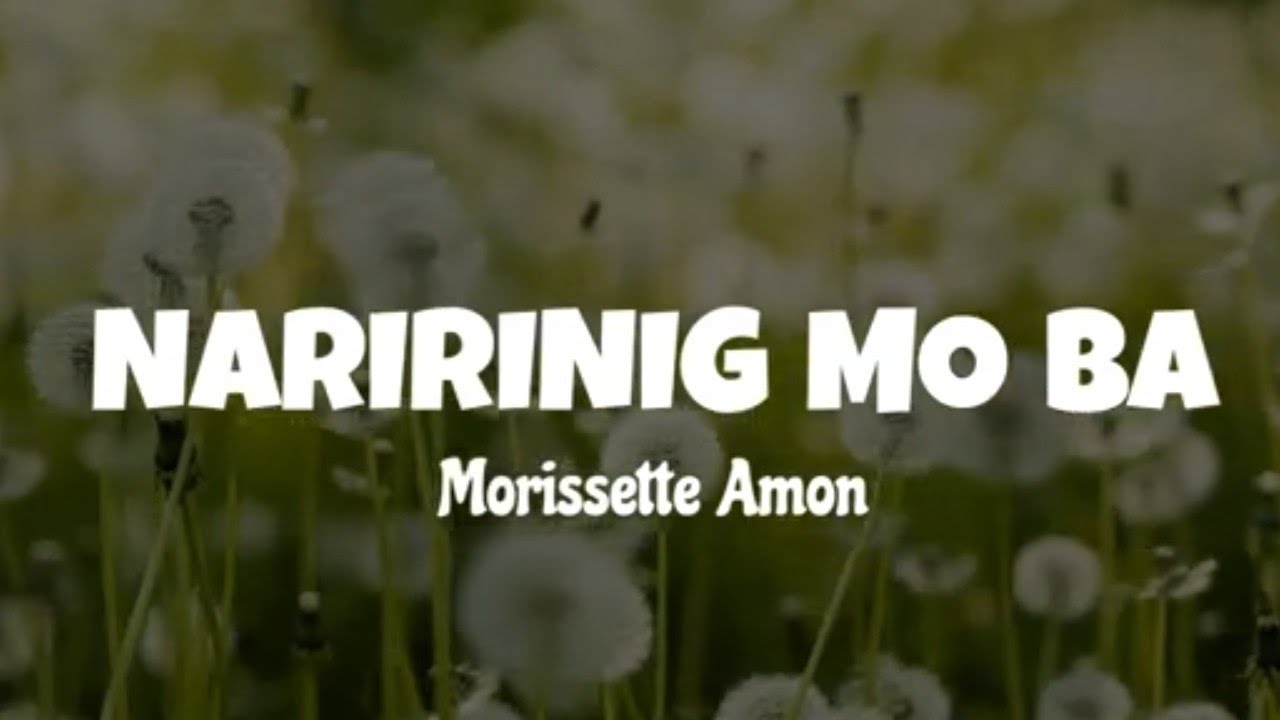 Morissette Amon - Naririnig mo ba (Lyrics) | ZSMusicBeat - YouTube