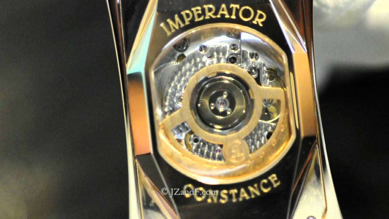 Chronoswiss Imperator Constance. 18K Rose Gold. White Dial.mov - YouTube