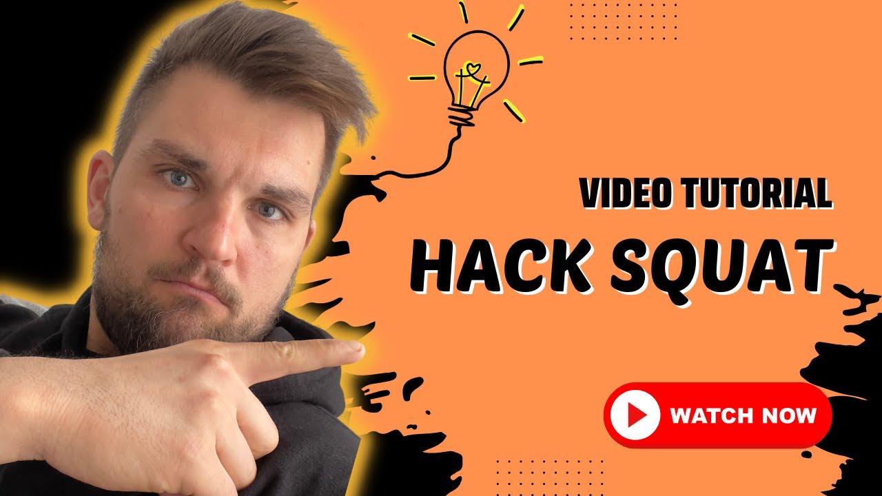 Hack Squat Exercise Form Guide Tutorial - YouTube