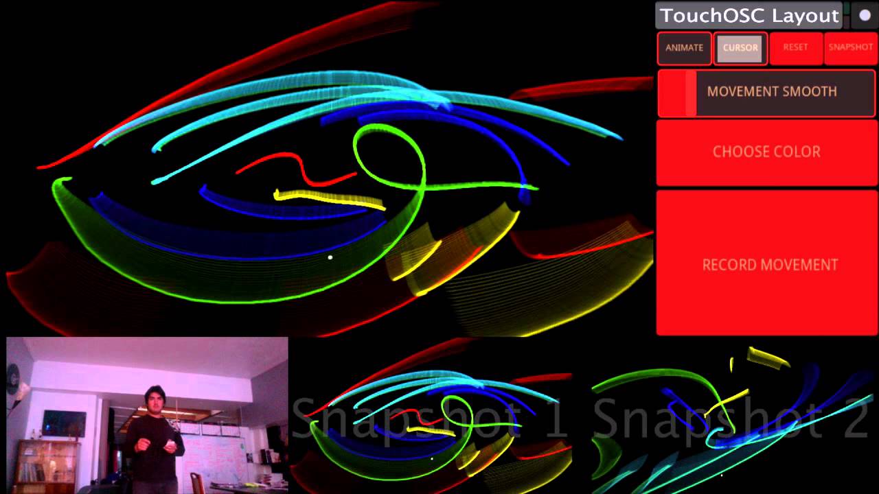 Light Painting Kinect - YouTube