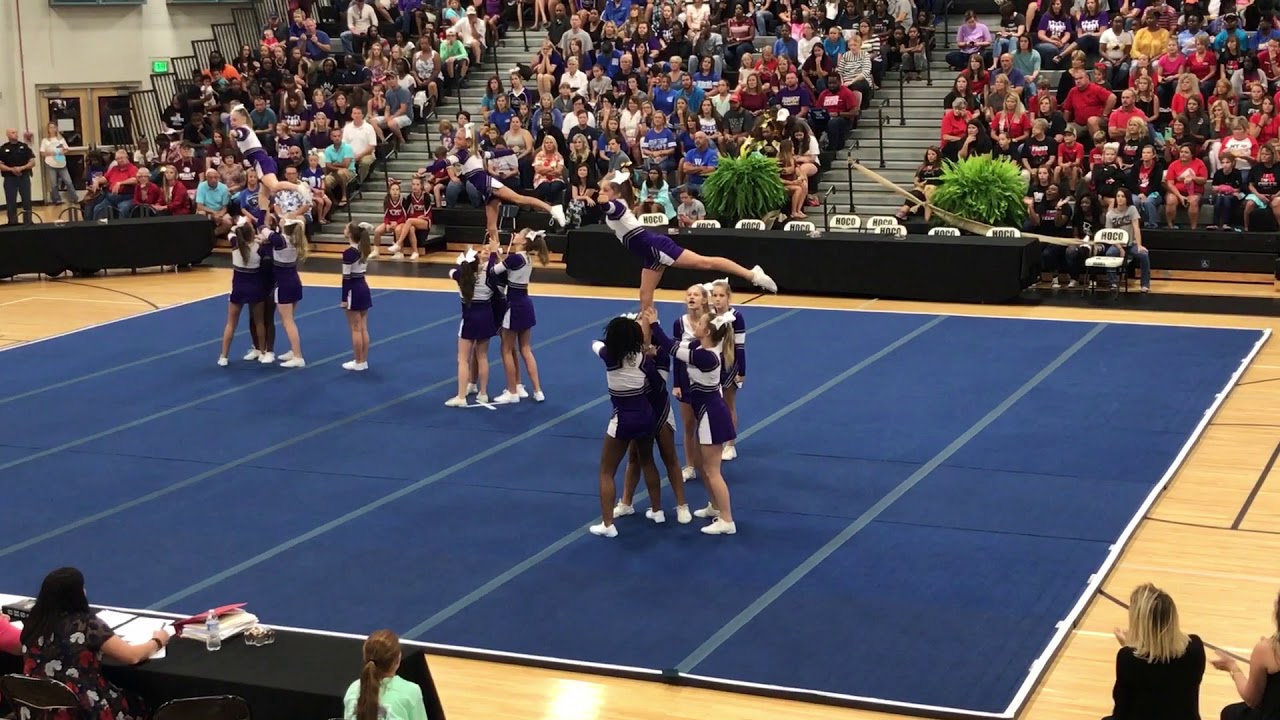JCMS Cheer Competition 2017 - YouTube
