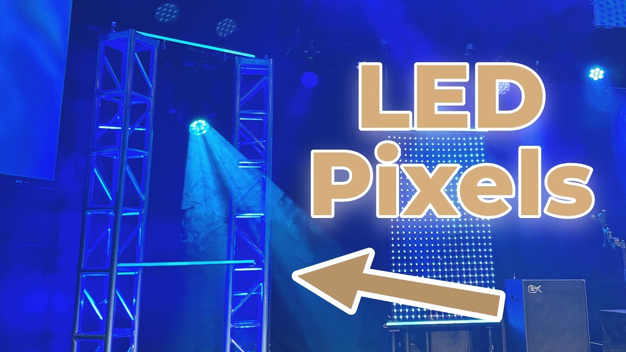 Elevating this Stage with LED Pixels! - YouTube