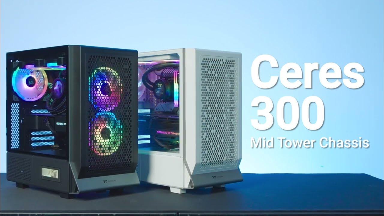 Thermaltake Science – Ceres 300 Mid Tower Chassis System & Thermal ...