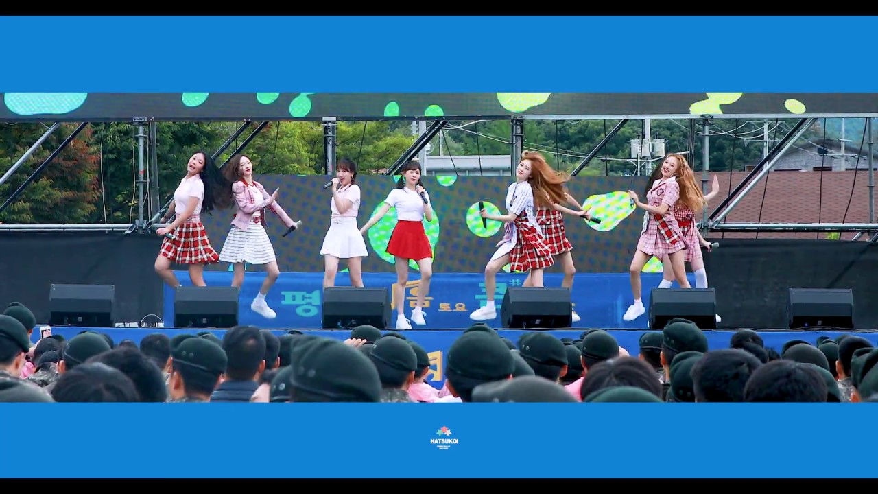 [4K] 191005 체리블렛 (Cherry Bullet) - 탁구공(Ping Pong) @양구 평화 이음 콘서트 - YouTube