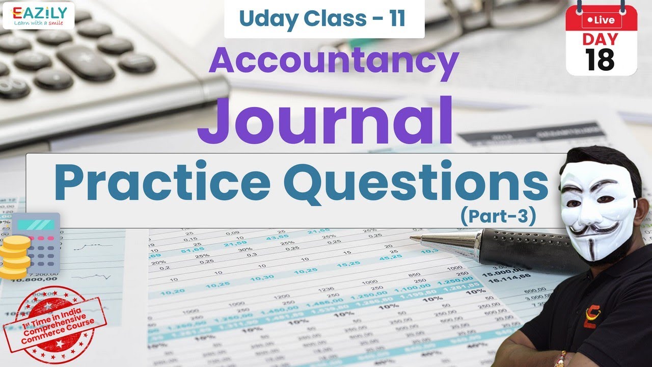 Journal | Journal Entry | Practice Problem | Practice Question| Part 3 ...
