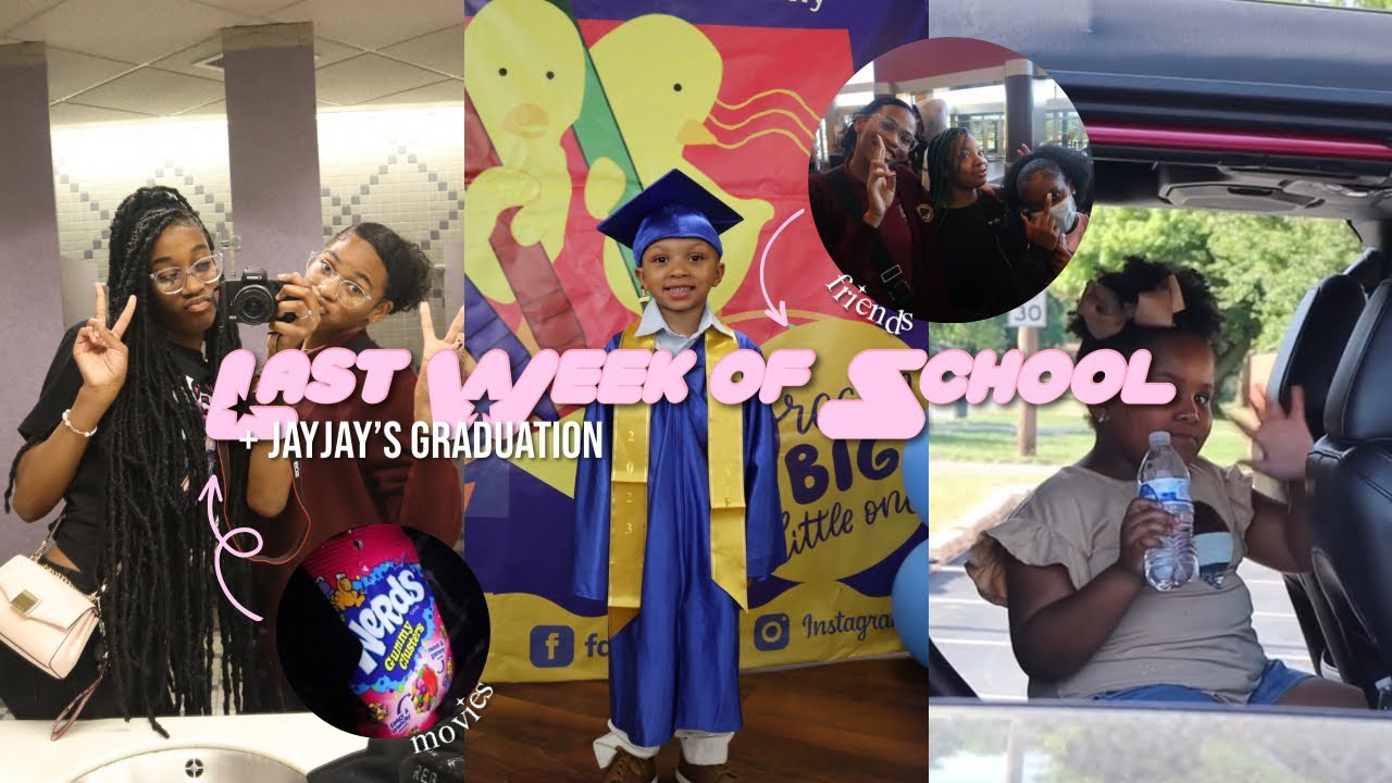 VLOG: last week of school + jayden’s graduation - YouTube