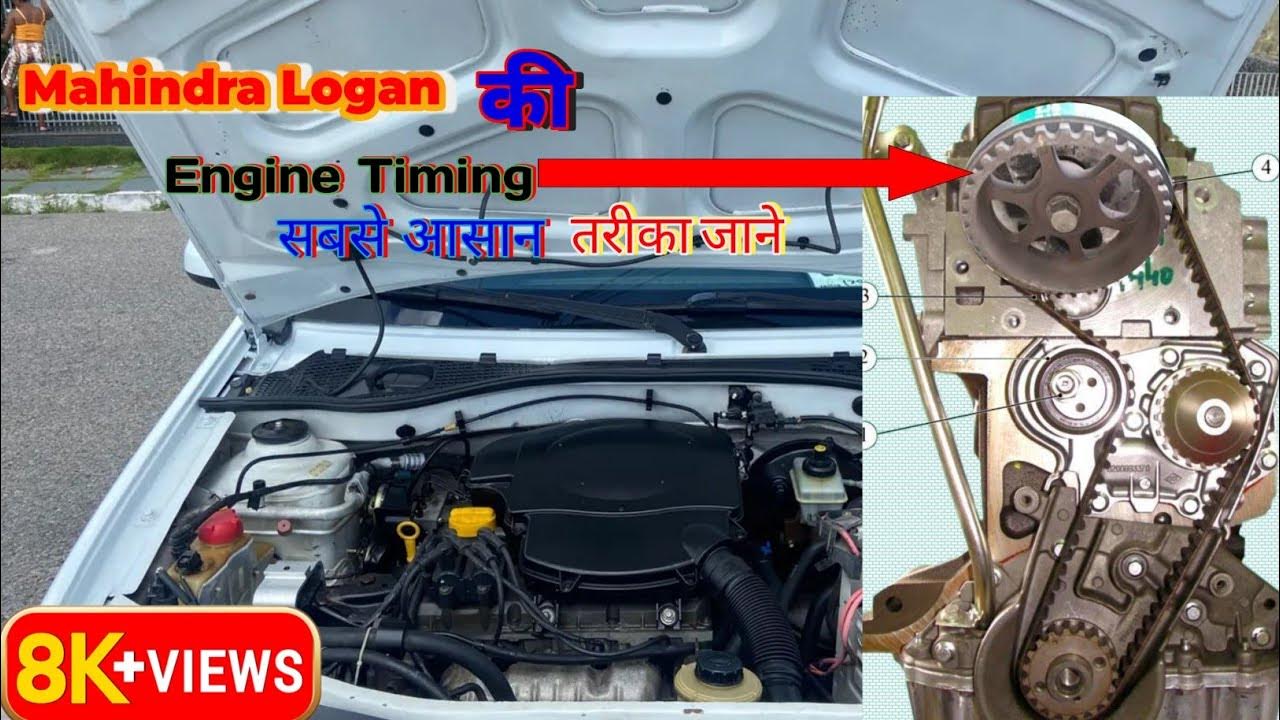 mahindra-renault-logan-petrol-timing-belt-marking-youtube