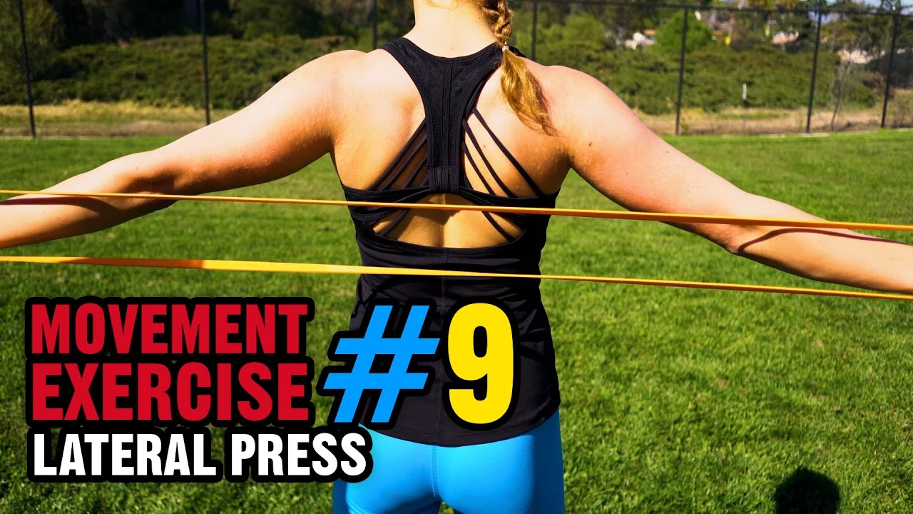 Better Movement Exercise No. 9: Lateral Press - YouTube